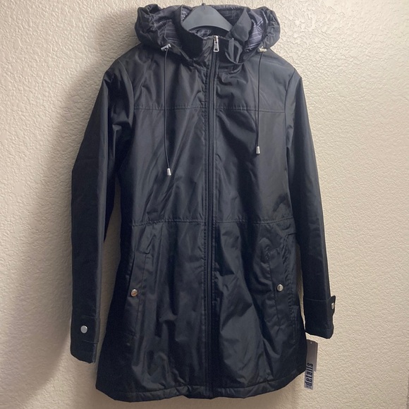 Jackets & Coats | New Intl Details Womens Zip Front Hooded Winter Coat ...